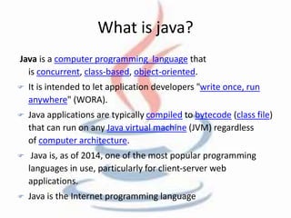 Advance Java Topics (J2EE) | PPT