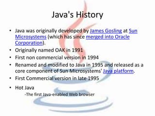 Advance Java Topics (J2EE) | PPT