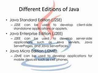 Advance Java Topics (J2EE) | PPT