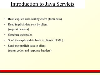Advance java session 2 | PPTX | Web Development | Internet