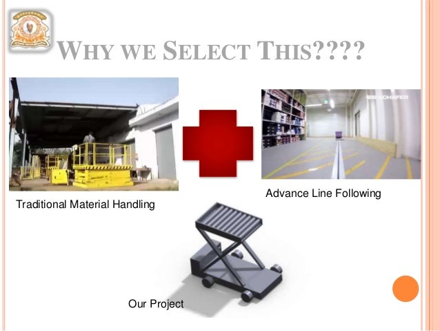 Advance line follower material handling device (1) | PPTX