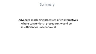 Advance manufacturing process LBM | PPT