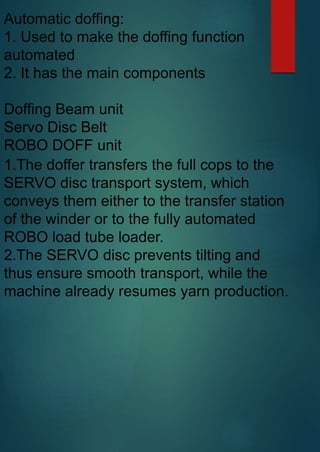 Advancement-in-spinning-Techniques-seminar-report-1.ppt