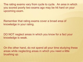 Advancement exam tips | PPT