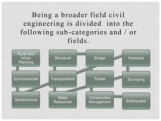 Advancement in civil engineering | PPTX