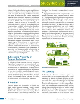 Advancement In Engineering Technology A Novel Perspective | PDF