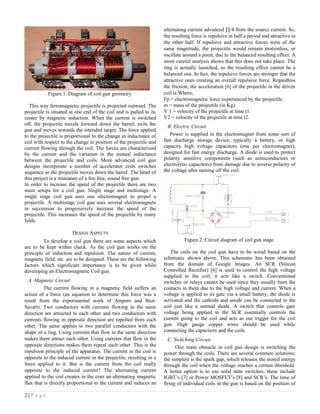 Advancement in gauss gun by Sai Chaithanya Sharma | PDF