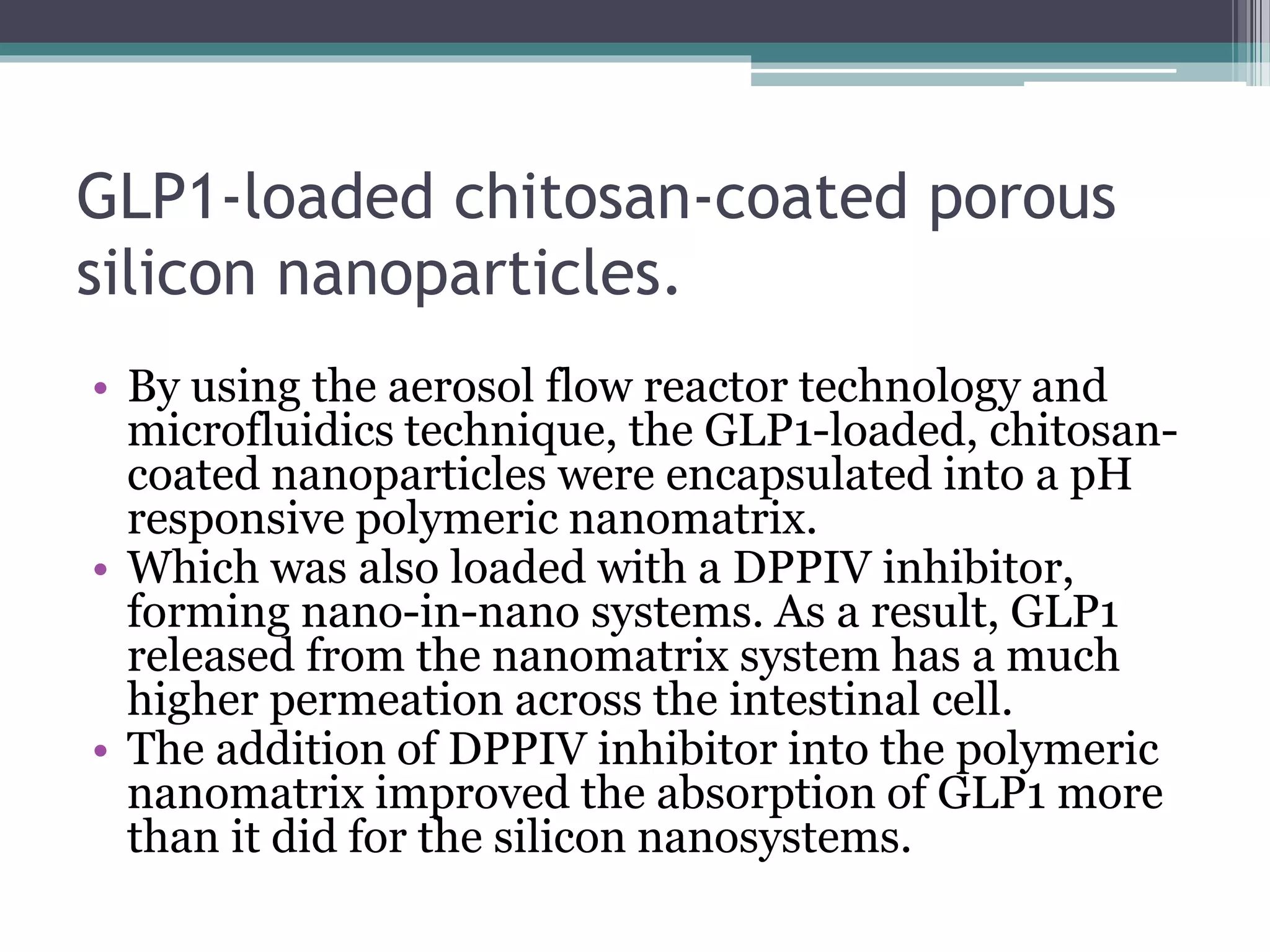 Advancement in glp 1 formulation | PPTX