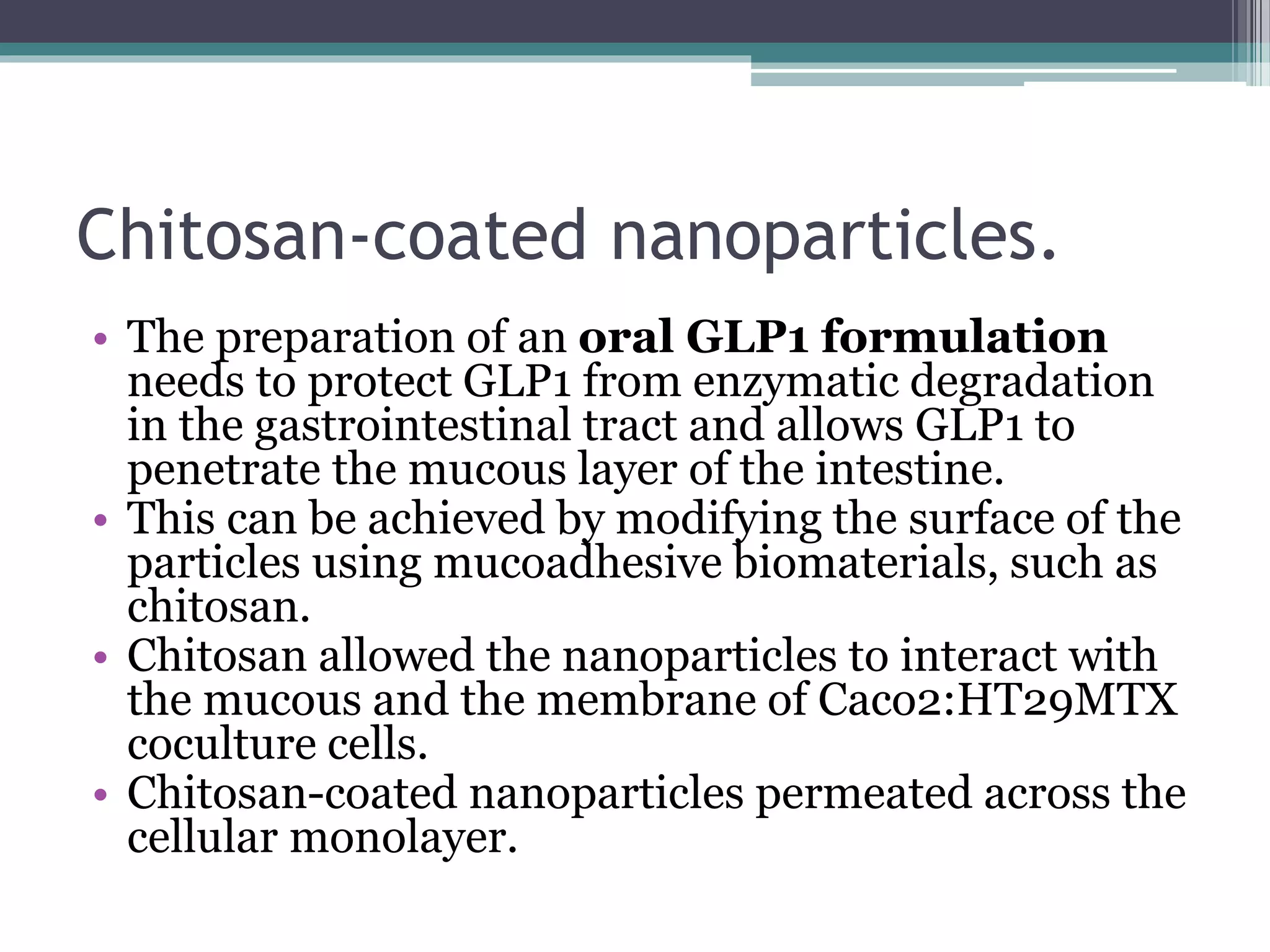 Advancement in glp 1 formulation | PPT