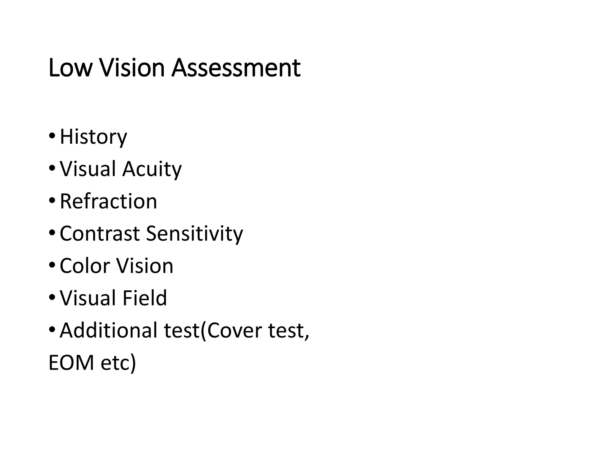 Advancement in Low Vision management.pptx