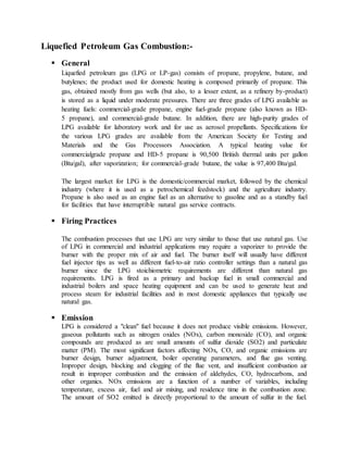 Advancement in lpg as alternative fuels and its commercial application ...