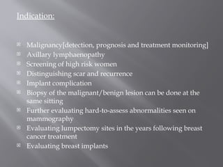 Advancement in Mammography | PPTX