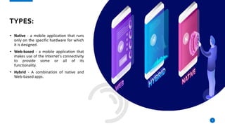 Advancement in mobile apps | PPT