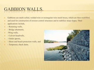 Advancement in retaining wall | PPT