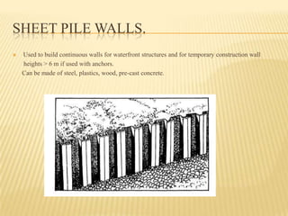 Advancement in retaining wall | PPT