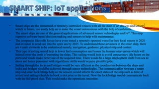 ADVANCEMENT IN SENSOR TECHNOLOGY IN SHIPPING.pptx