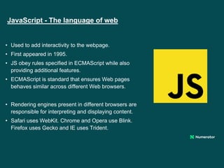 Advancement in Web Technologies | PPT
