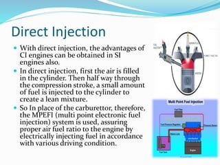 Advancement of IC engine | PPTX