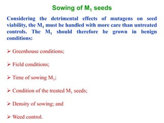 Advancement of mutant population | PPTX