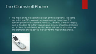 Advancement of the Cell Phone | PPT