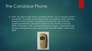 Advancement of the Cell Phone | PPT