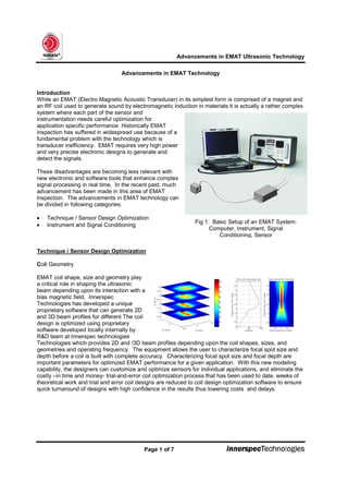 Advancements in EMAT technology | PDF