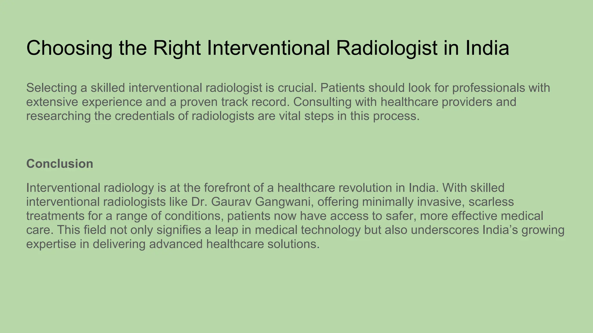Advancements in Healthcare_ The Role of Interventional Radiology in ...