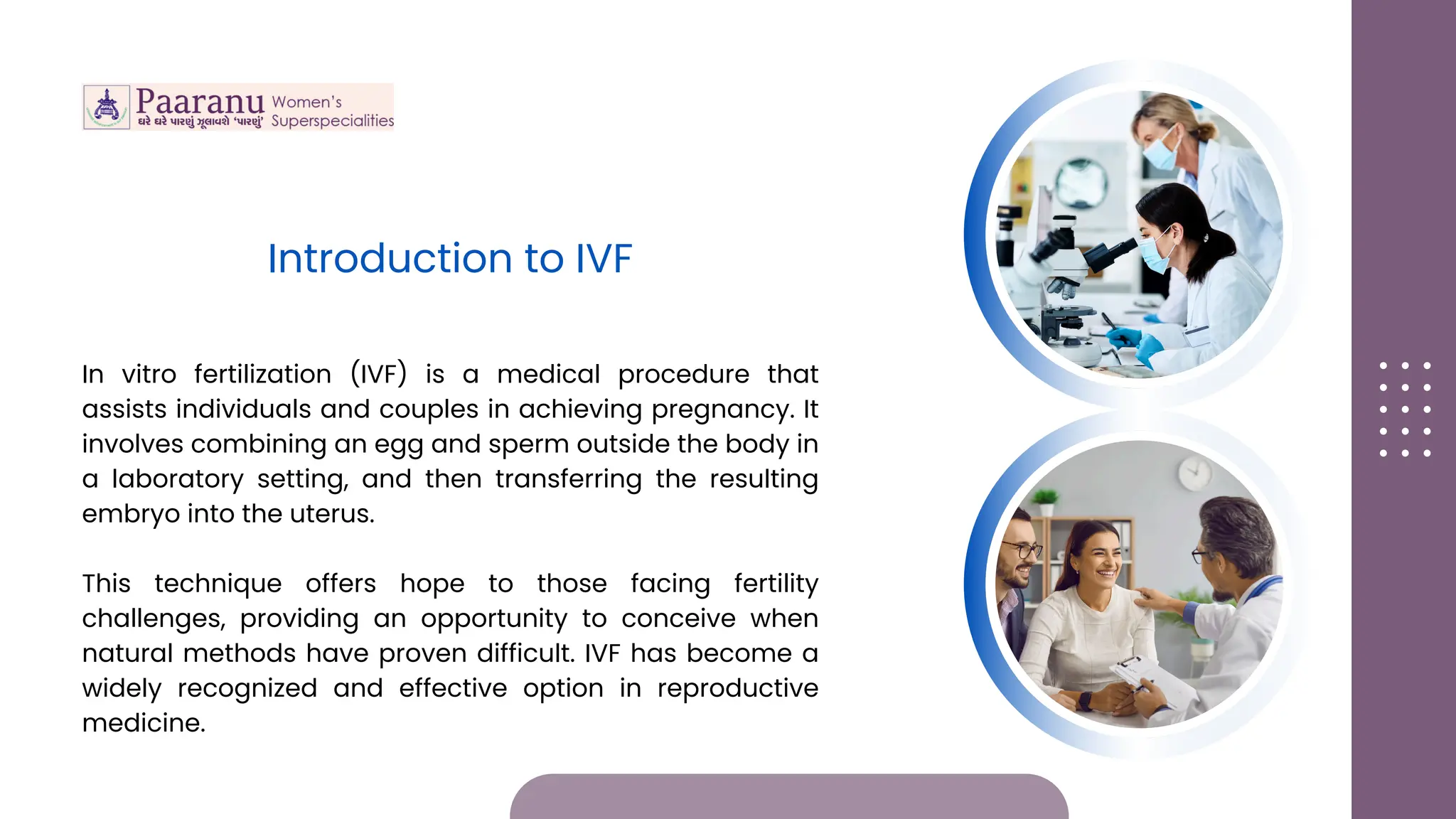 Overview On Advancements in IVF Technology | PDF