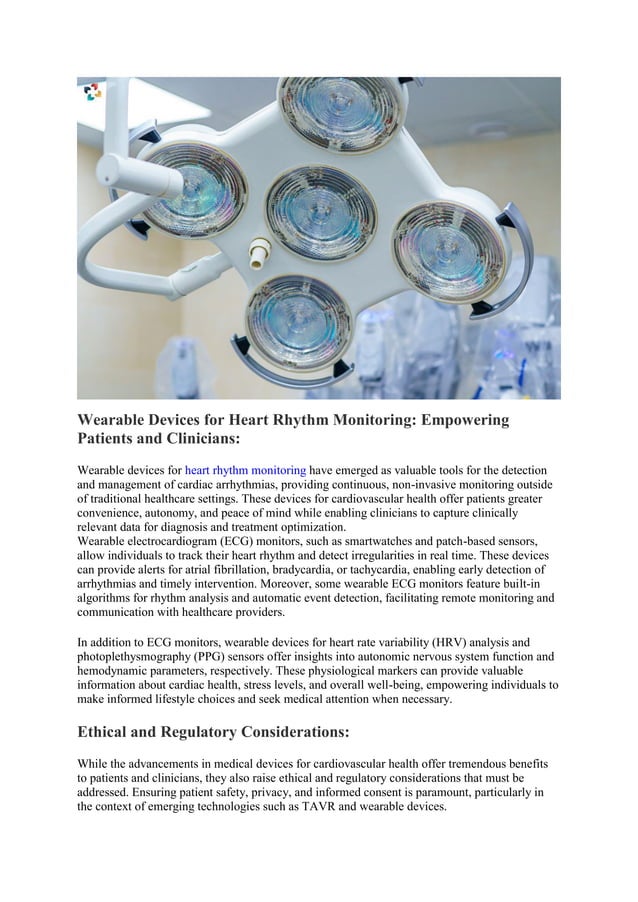 Most Innovative Medical Devices for Cardiovascular Health | The ...