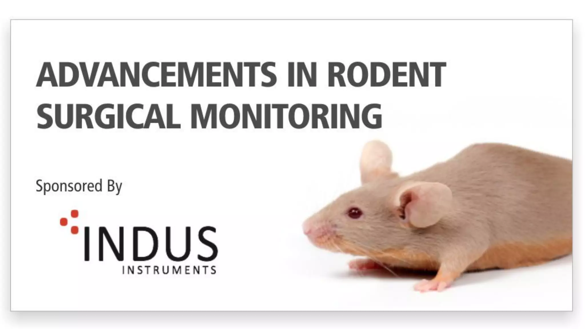Advancements in Rodent Surgical Monitoring | PDF