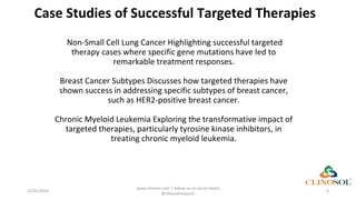 Advancements in Targeted Therapies for Precision Treatment | PPTX