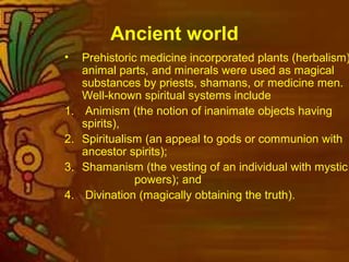 Advancements in the field of medicines | PPT