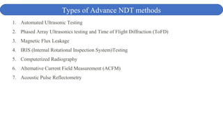 Advance NDT Methods | PPT