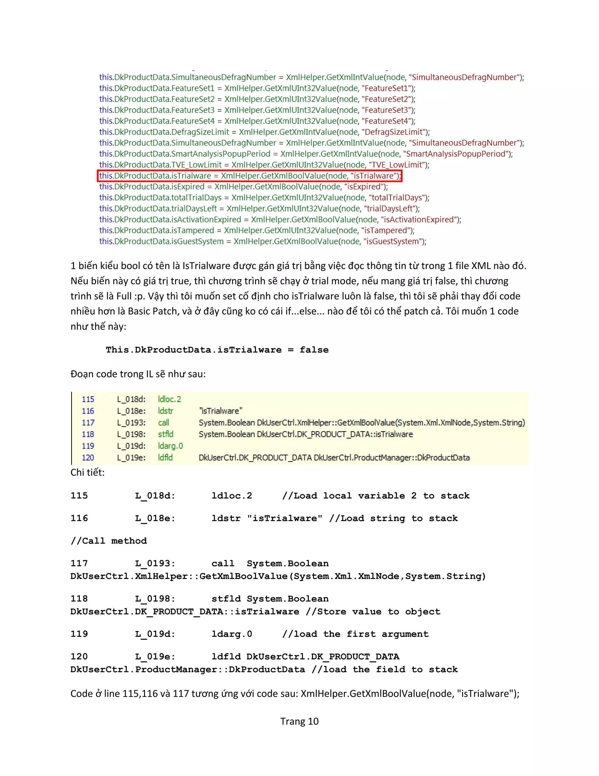 Reverse Engineering .NET - Advanced Patching, Playing with IL | PDF