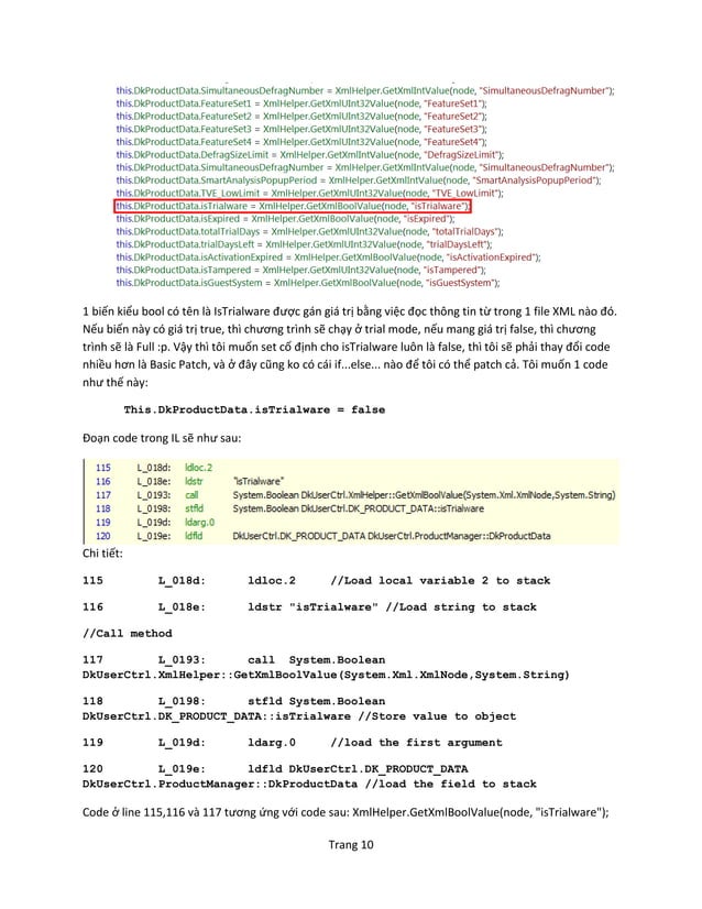 Reverse Engineering .NET - Advanced Patching, Playing with IL | PDF