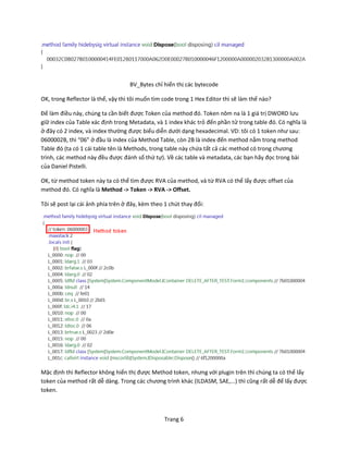 Reverse Engineering .NET - Advanced Patching, Playing with IL | PDF