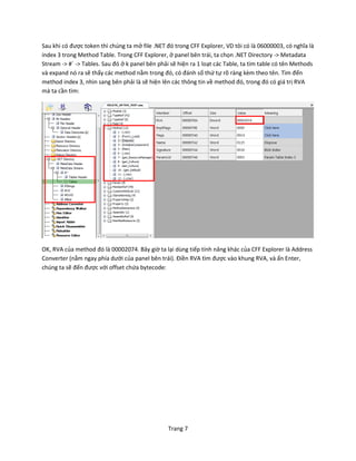 Reverse Engineering .NET - Advanced Patching, Playing with IL | PDF