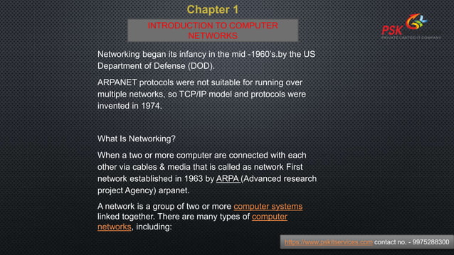 Advance Networking Course Details PPT | PPTX | Computer Networking | Computing