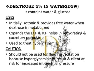 FLUID & ELECTROLYTE IMBALANCE | PPTX