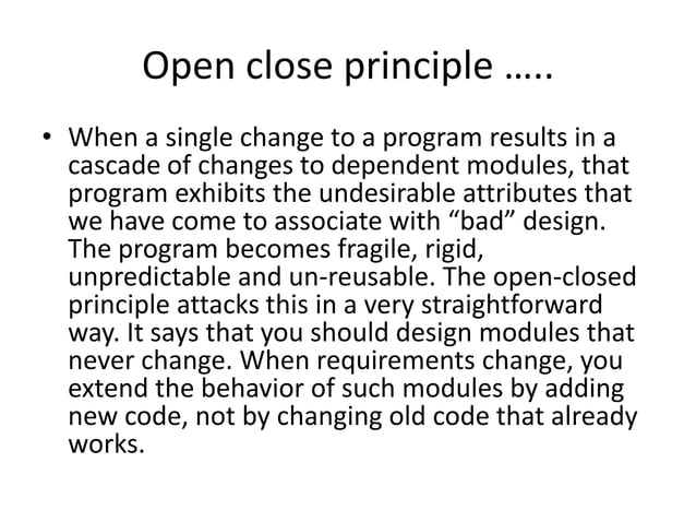 Advance oops concepts | PPTX