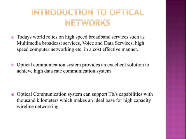 Advance Optical Modulation Formats Pptx