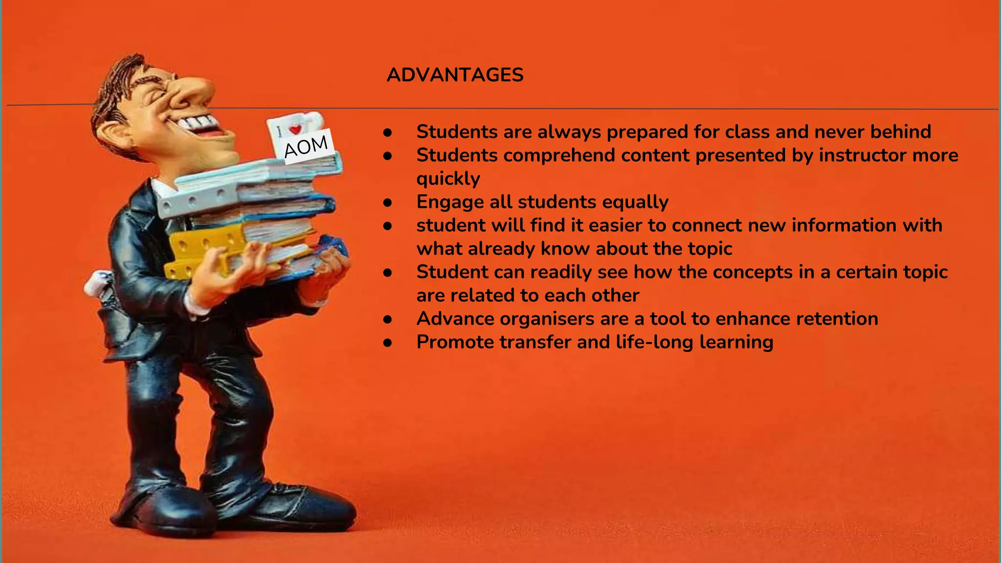 Advance organiser model AOM definition , implications, types of advance ...