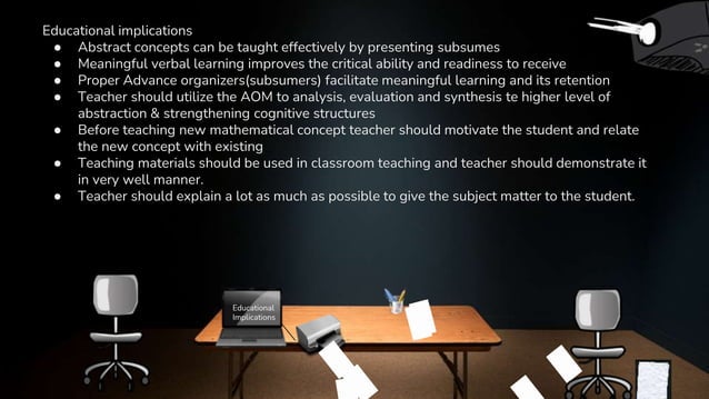 Advance organiser model AOM definition , implications, types of advance ...
