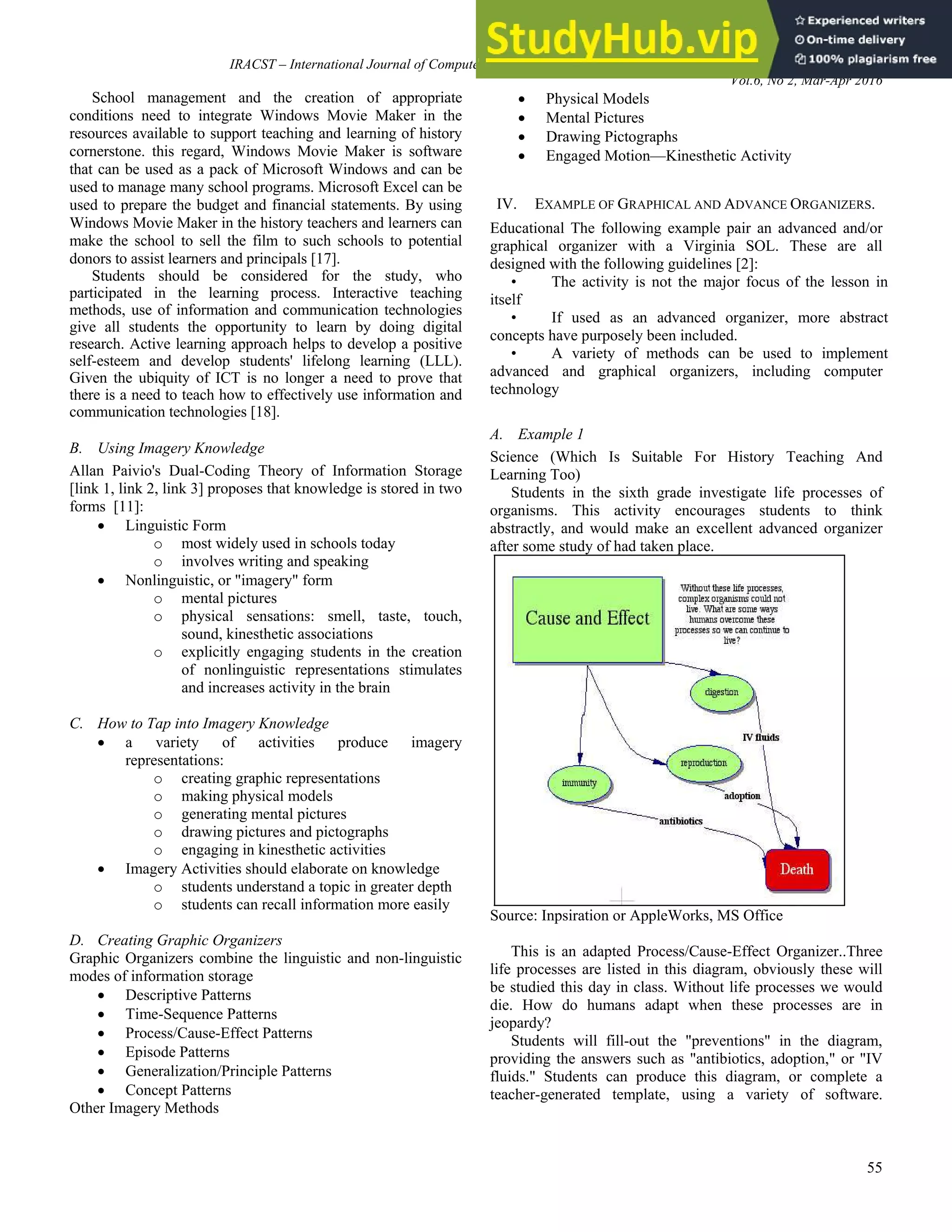 Advance Organizer Cognitive Instructional Strategy | PDF