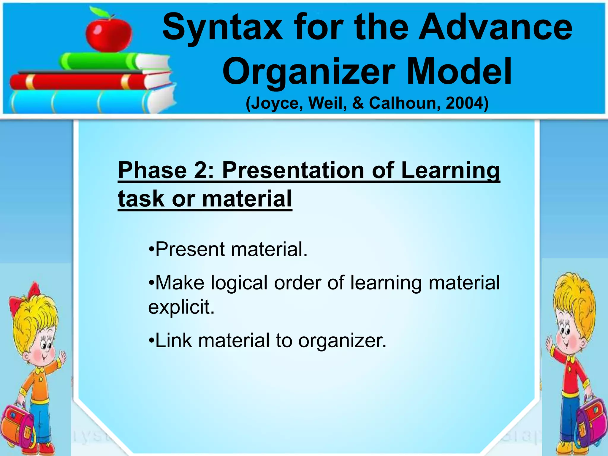 Advance Organizer ppt. | PPTX
