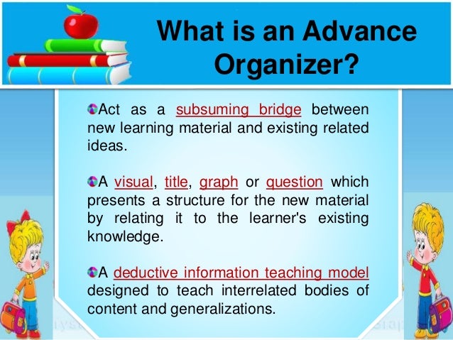 Advance Organizer ppt.