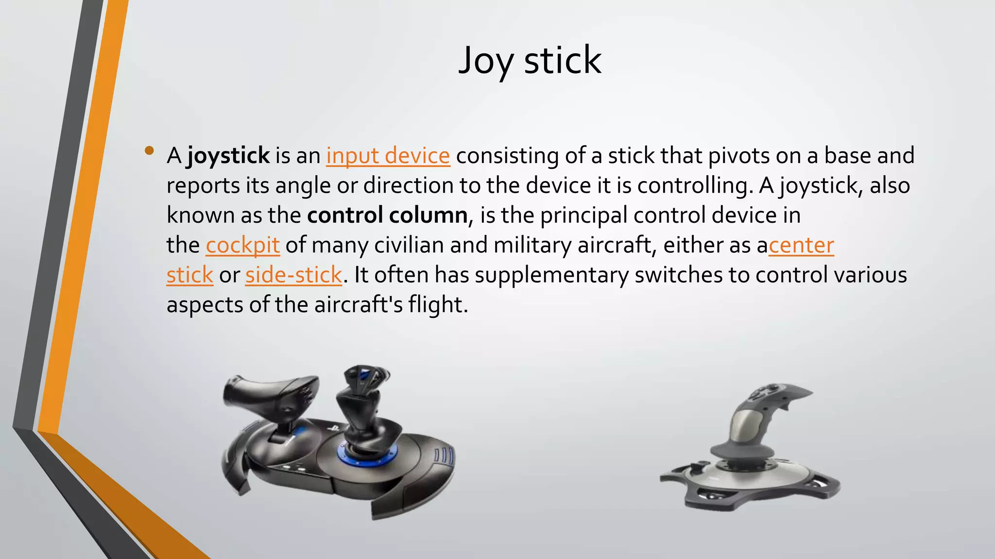 Advance peripheral devices | PPTX