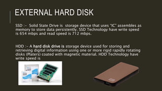 Advance peripheral devices | PPTX