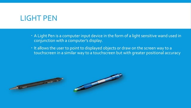 Advance peripheral devices | PPTX | Data Storage and Warehousing ...