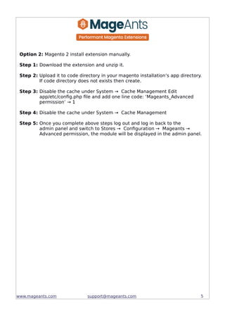 Magento 2 Advanced Permissions | PDF | Computing | Technology & Computing